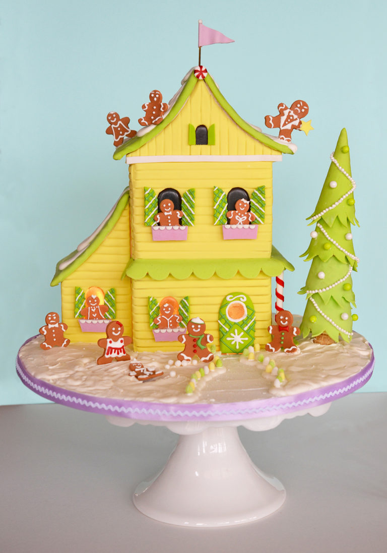 Gingy gingerbread house – Cake & Cupboard