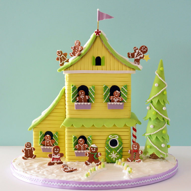 Gingy gingerbread house – Cake & Cupboard